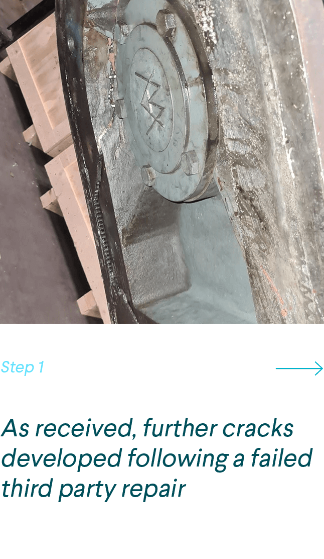 Industrial Pump Cast Iron Welding Repair Services